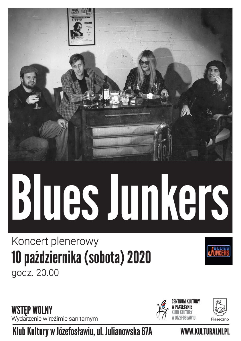 Koncert Blues Junkers - Centrum Kultury w Piasecznie